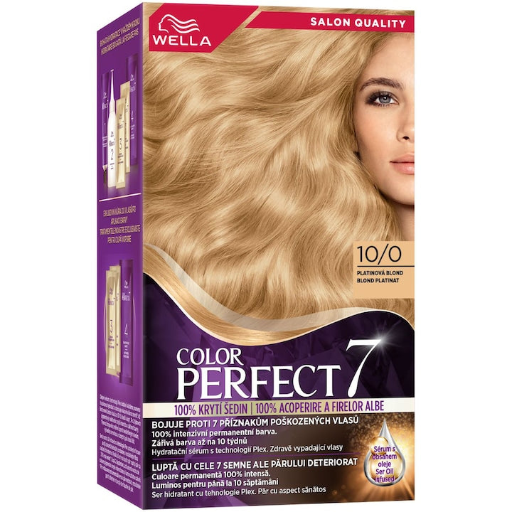 Wella Color Perfect 10/0 - Vopsea de Par Permanenta 135ml – Beauty Lounge