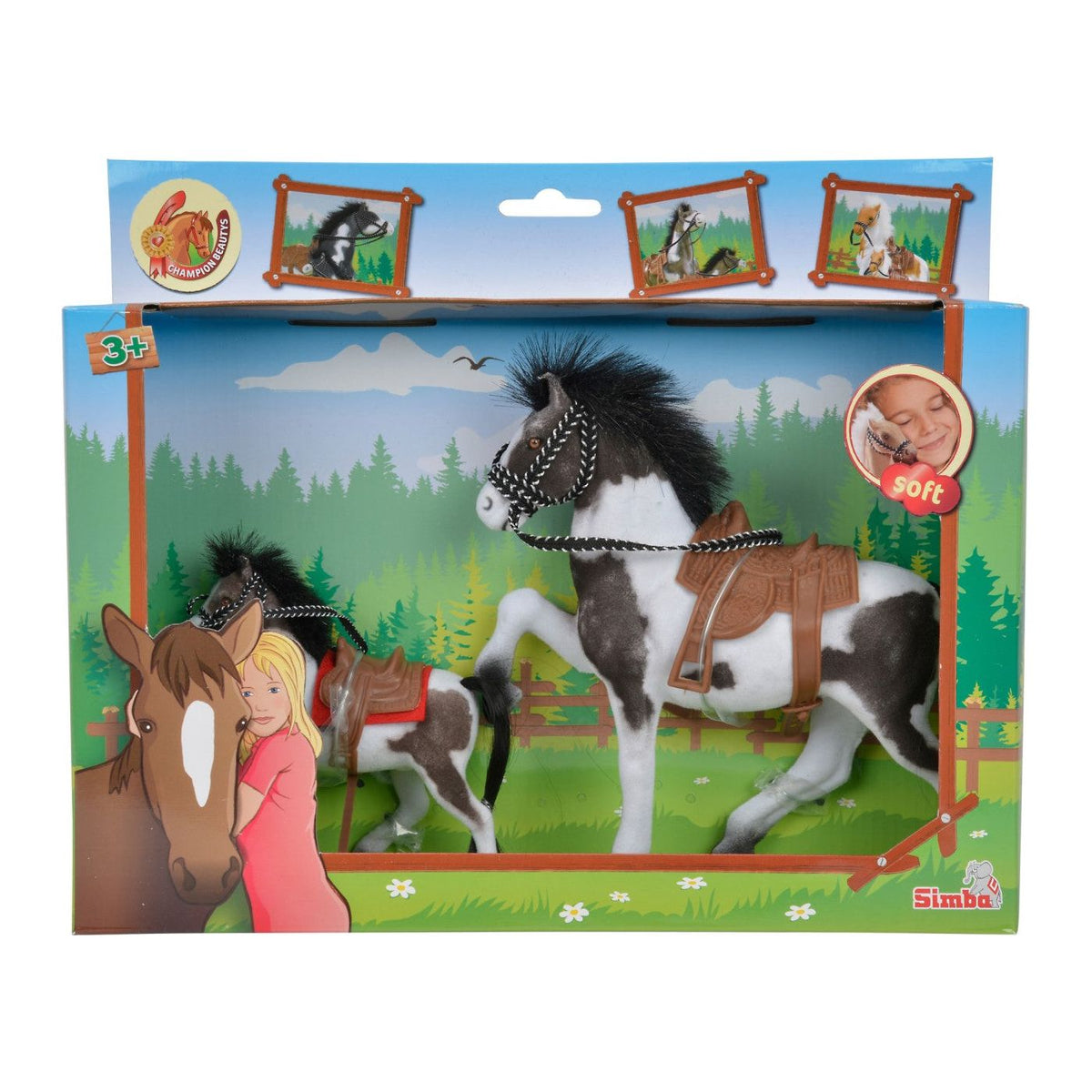 Simba Cal Champ Beauty Horse Negru – Beauty Lounge