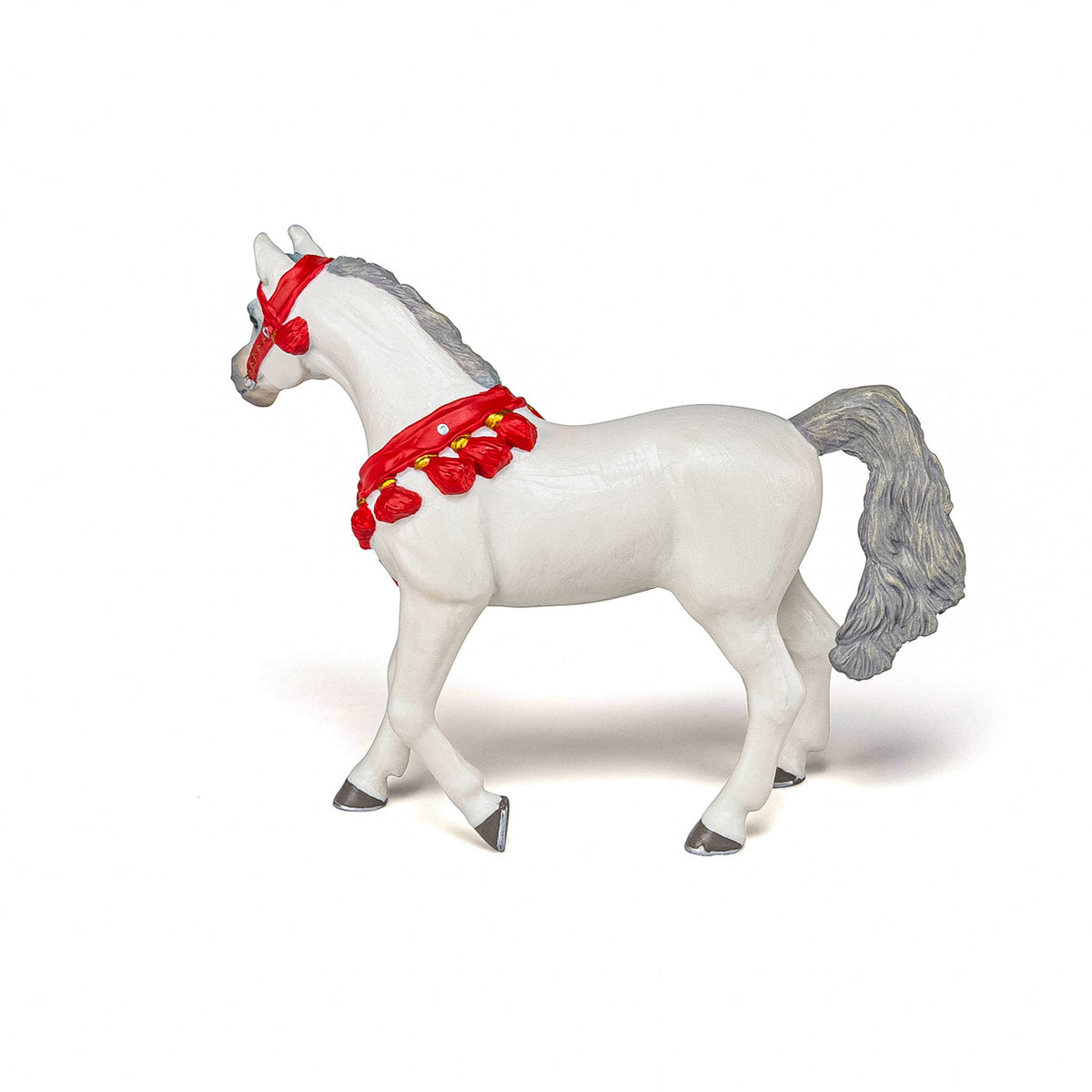 Papo Rase de Cai si Ponei Figurina Cal Arab Alb de Parada – Beauty Lounge