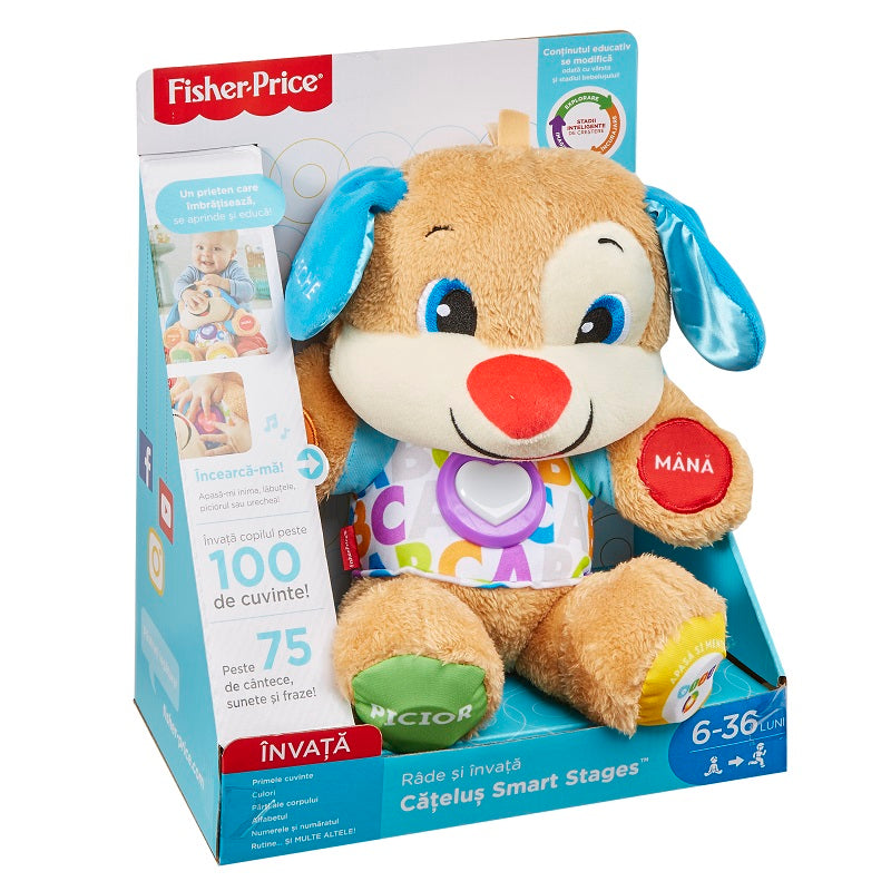 Fisher Price Catelusul Vorbitor si Educativ Limba Romana – Beauty Lounge