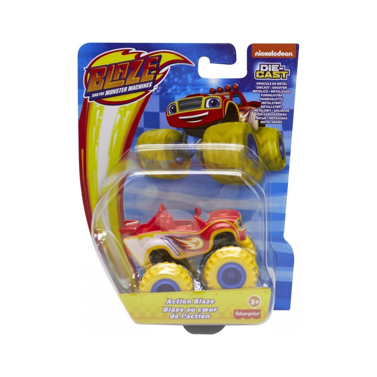 Blaze Masinuta din Metal Action Blaze – Beauty Lounge