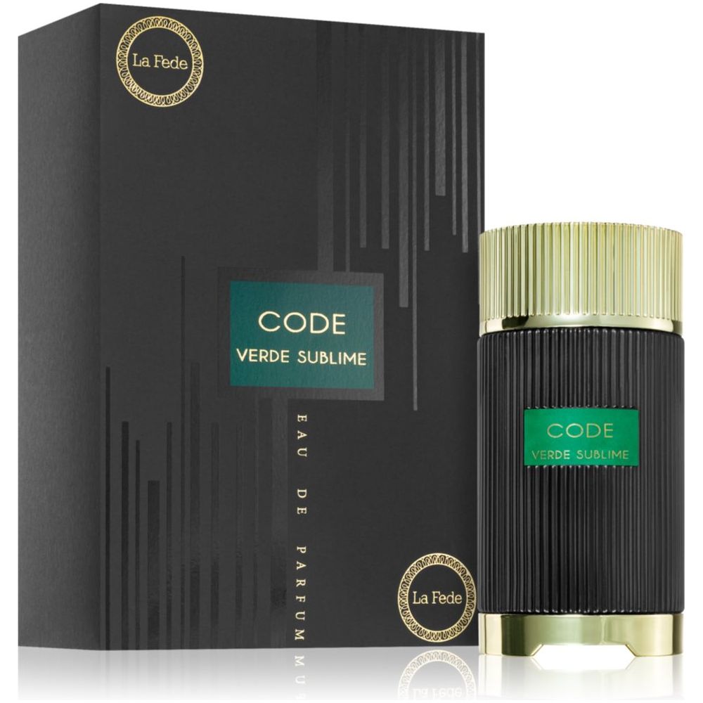La Fede Code Verde Sublime 100ml - Apa de Parfum Unisex – Beauty Lounge