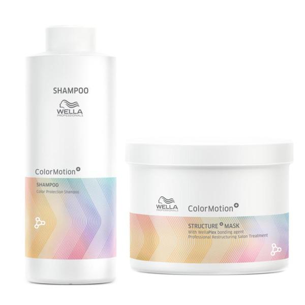 Set Wella Professionals Color Motion - Sampon 1000ml si Masca 500ml ...