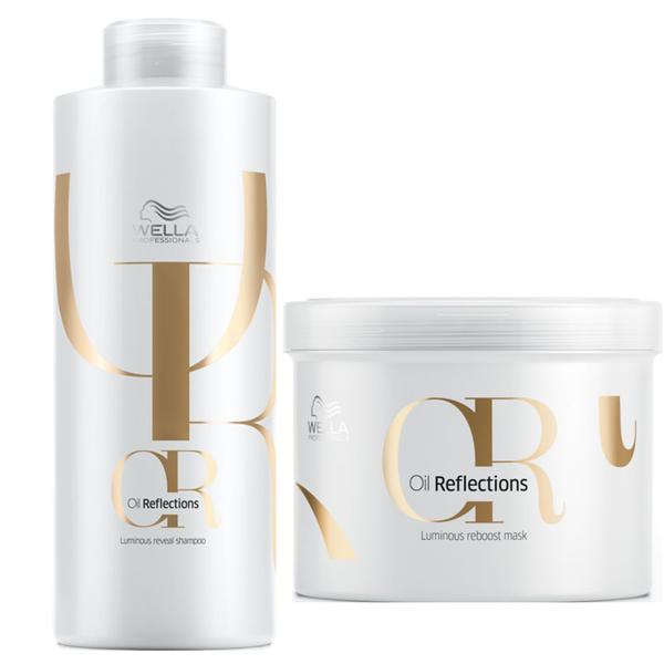 Set Wella Professionals Oil Reflections Luminous - Sampon 1000ml si Ma ...