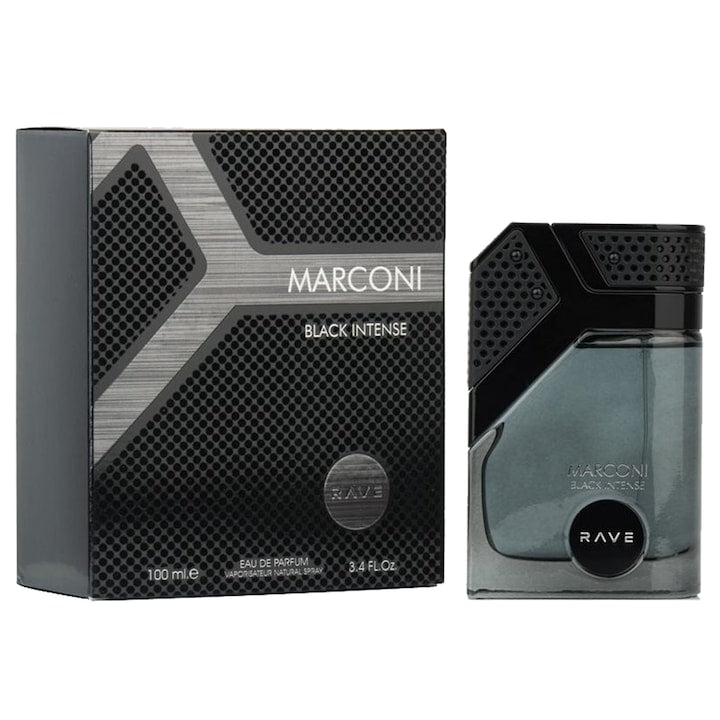 Rave Marconi Black Intense - Apa de Parfum Pentru Barbati 100ml ...