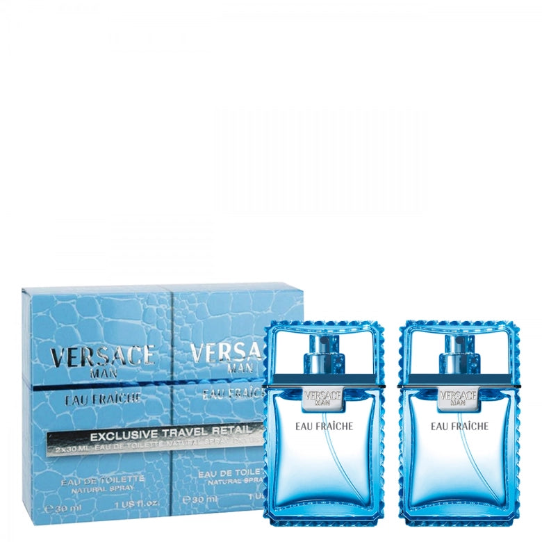Versace Fraiche Duo Eau de Toilette 2X30ml - Set Pentru Barbati ...