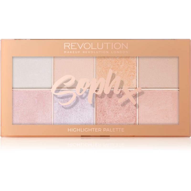 Makeup Revolution X Soph Highlighter Palette - Paleta Iluminator ...