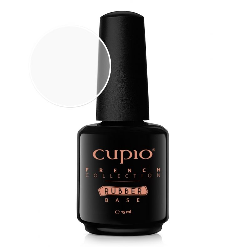 Cupio Rubber Base French Collection - Clear 15ml – Beauty Lounge